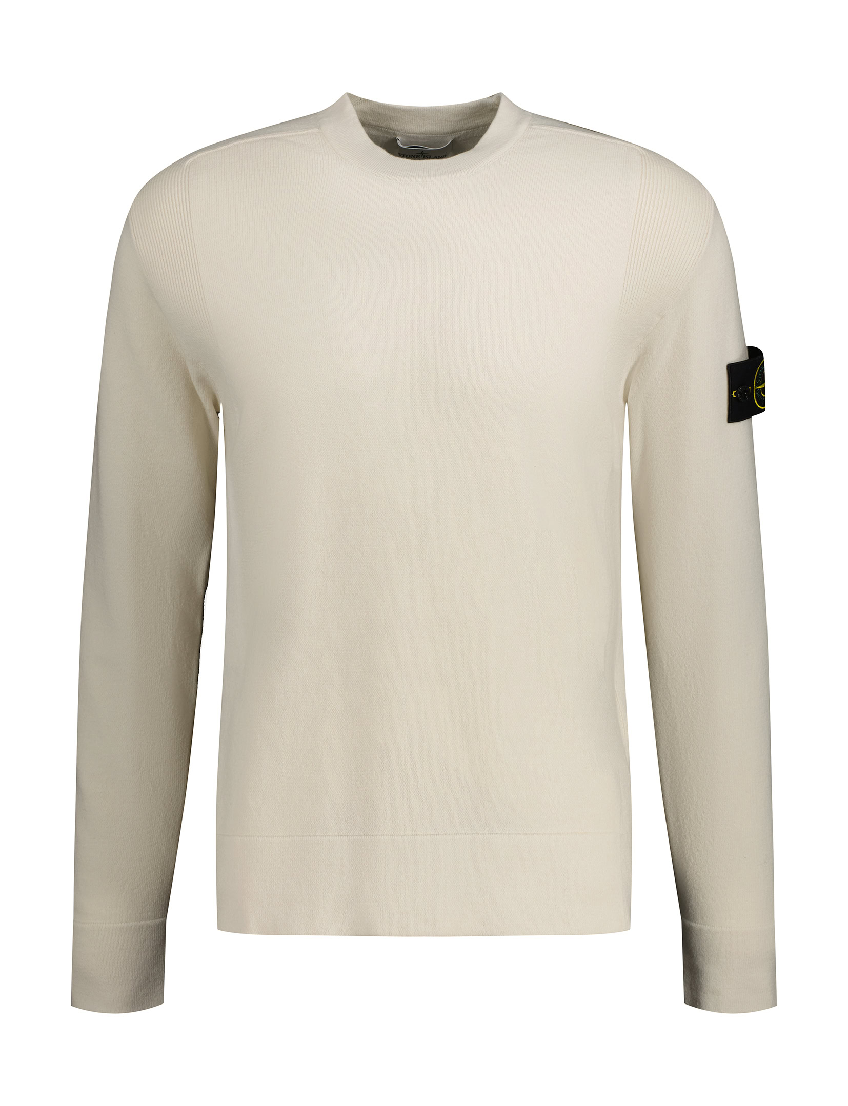 Stone Island Rundhalspullover 526A1 creme ZWICKER
